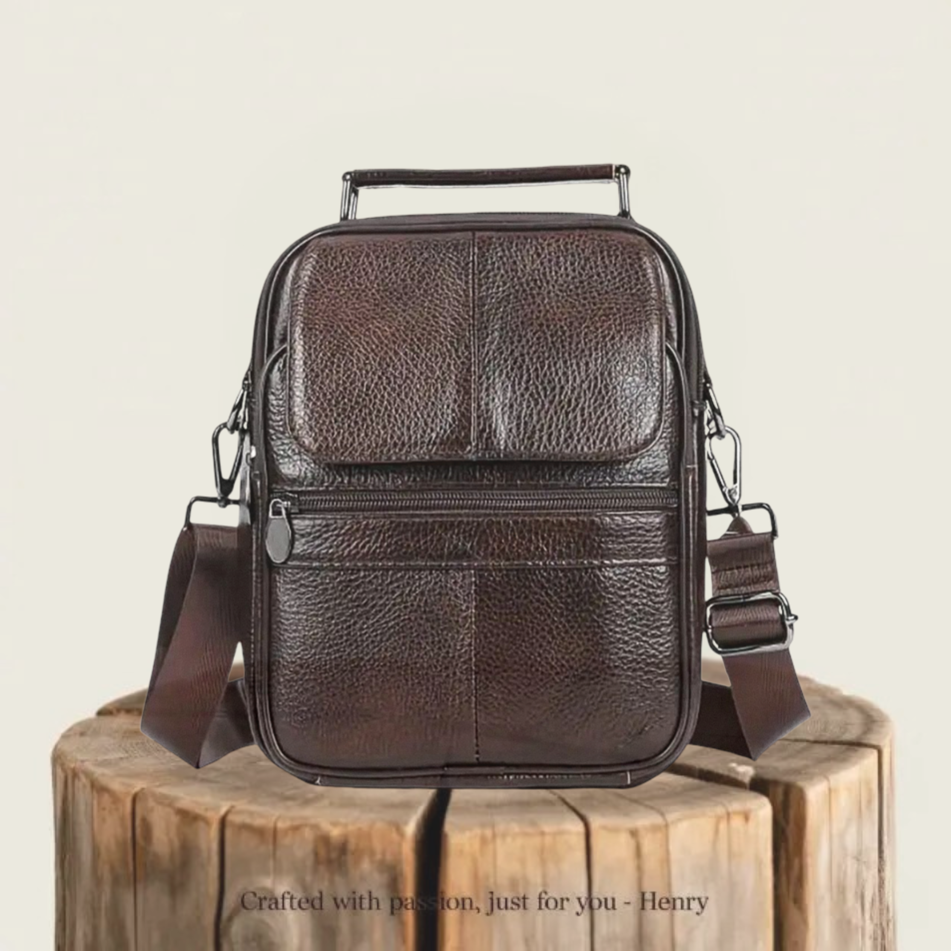Jasper | Leather Courier Shoulder Bag for Men (BUY 1 GET 1 FREE ...